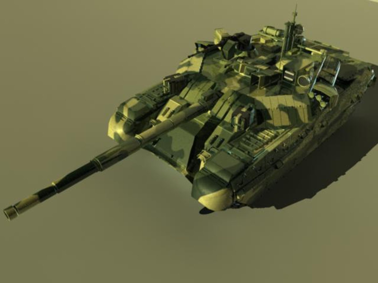 Russian T-84-2 Battle Tank 3d Ma