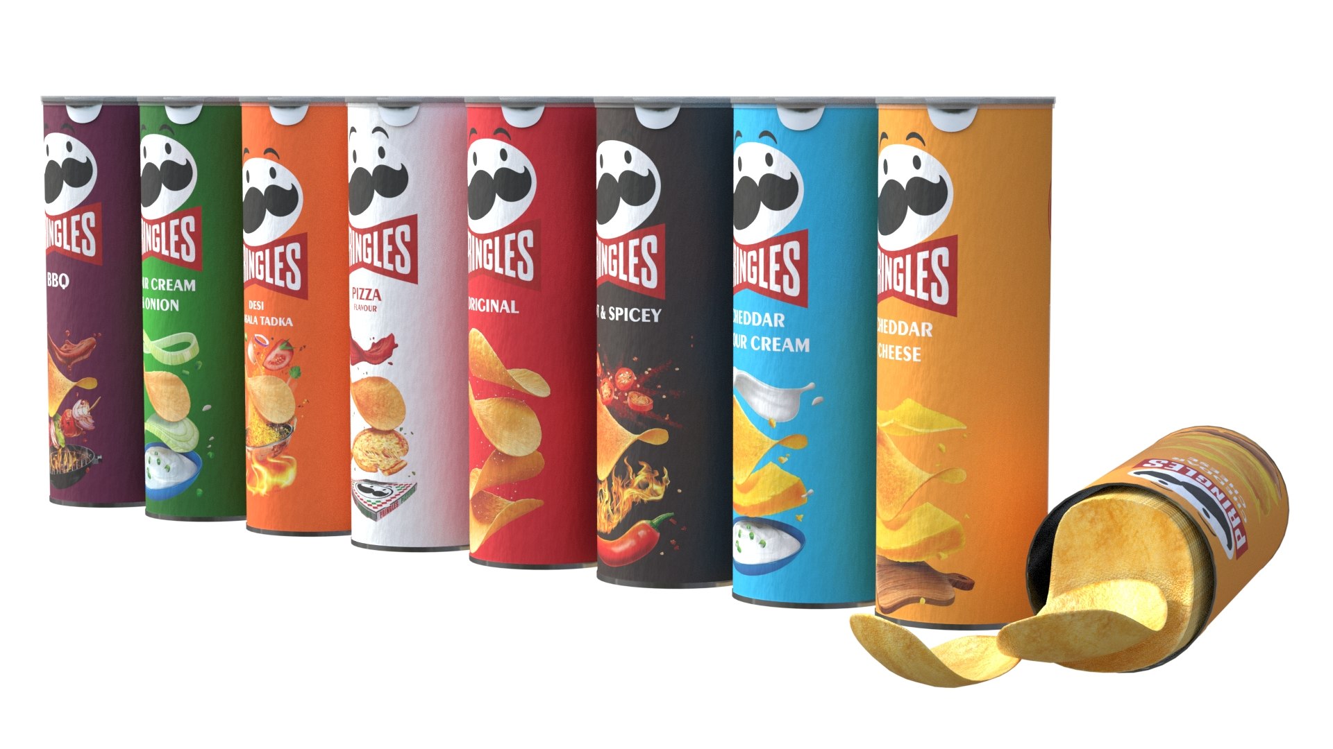 3D Pringles Collection - TurboSquid 2370547