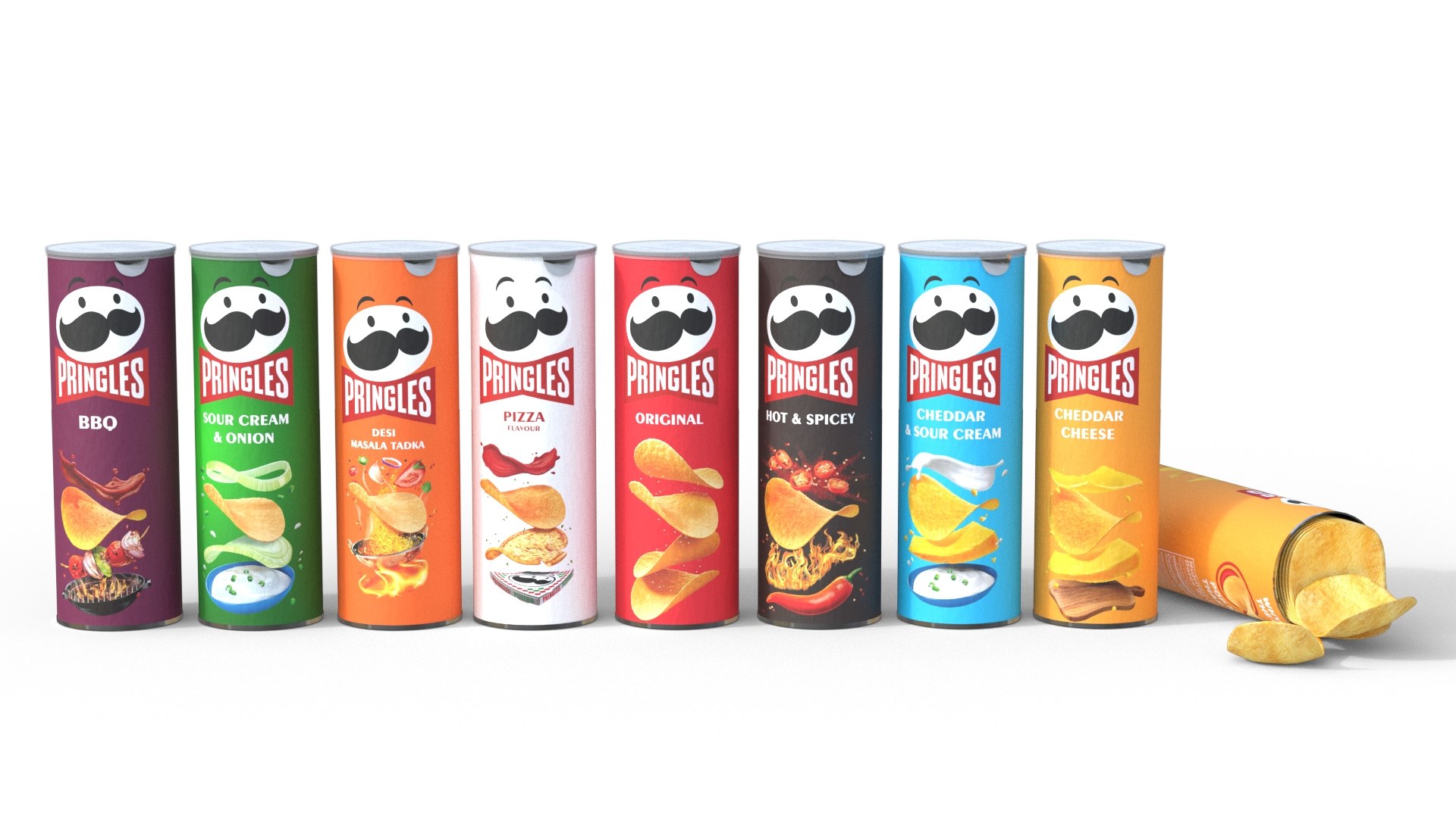 3D Pringles Collection - TurboSquid 2370547