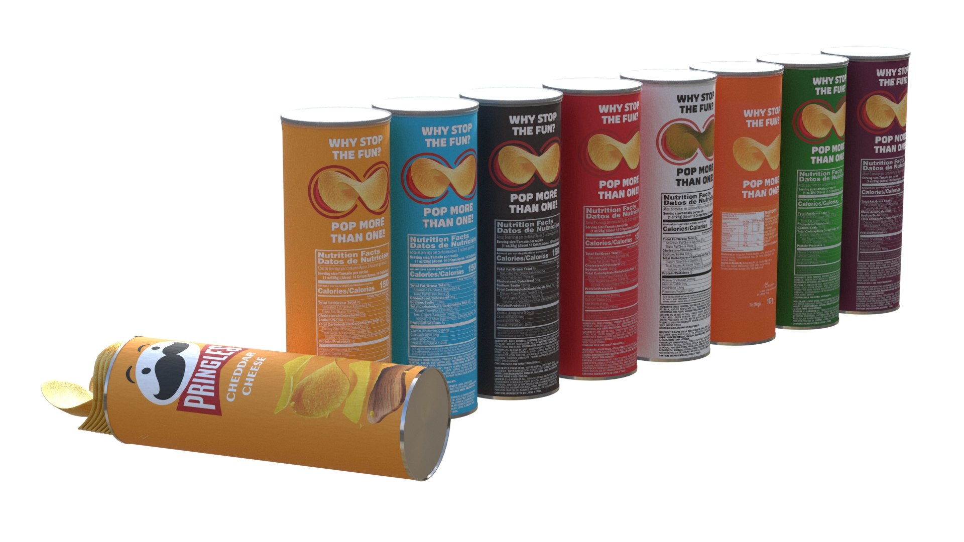 3D Pringles Collection - TurboSquid 2370547