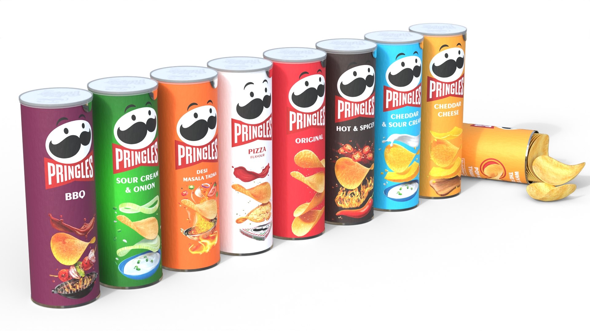 3D Pringles Collection - TurboSquid 2370547