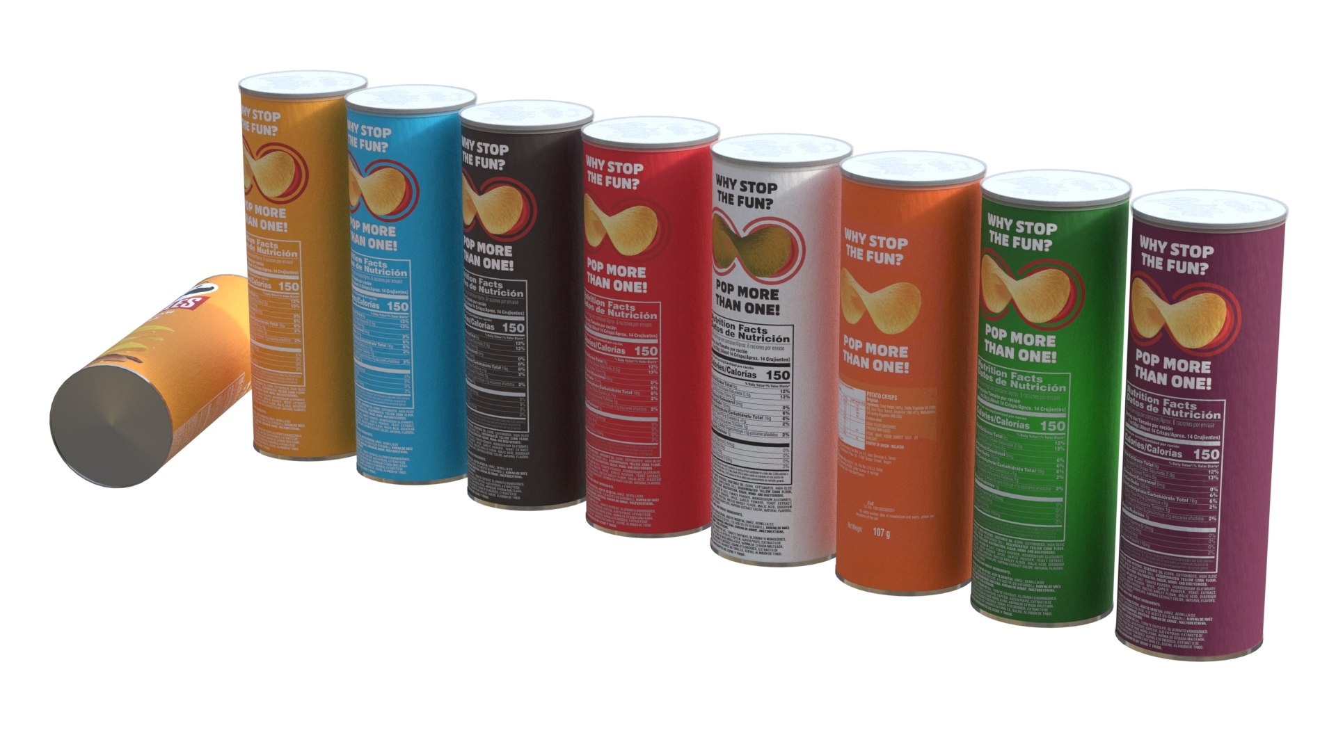 3D Pringles Collection - TurboSquid 2370547