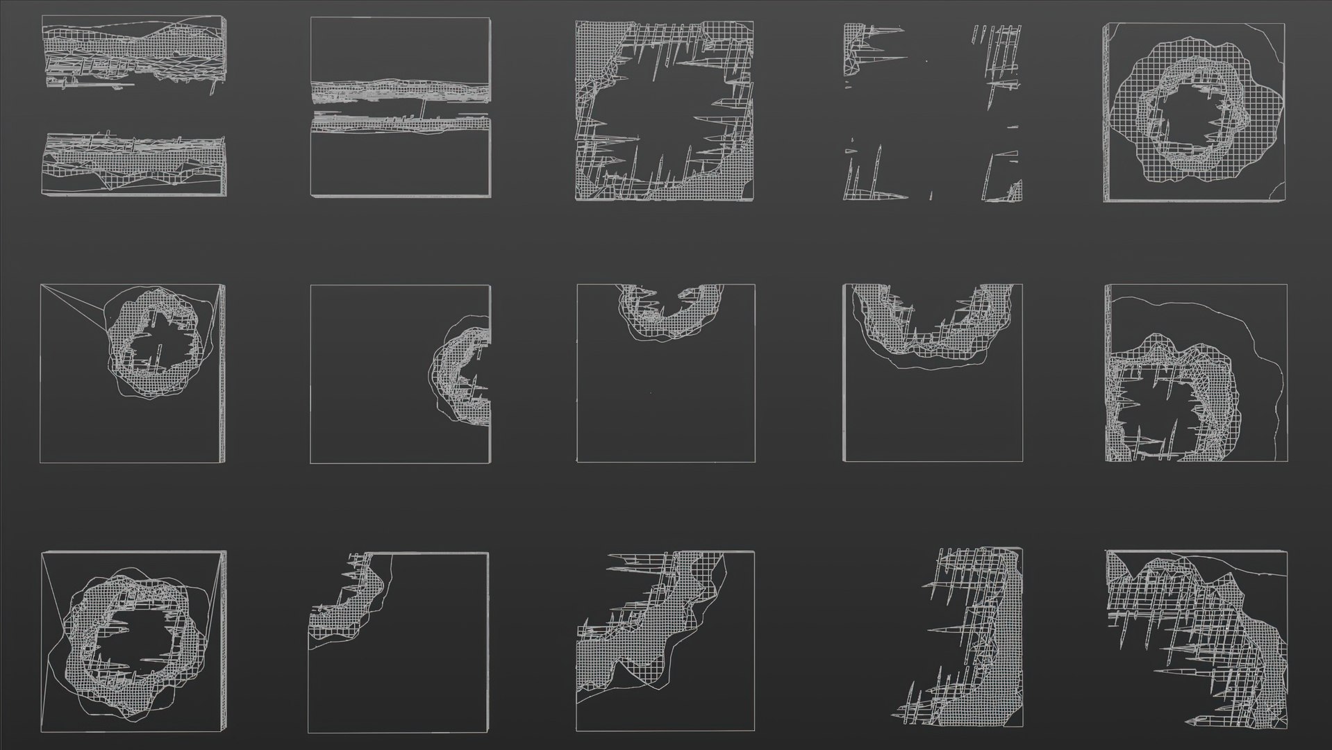 3D Holes In The Wall - TurboSquid 2001388