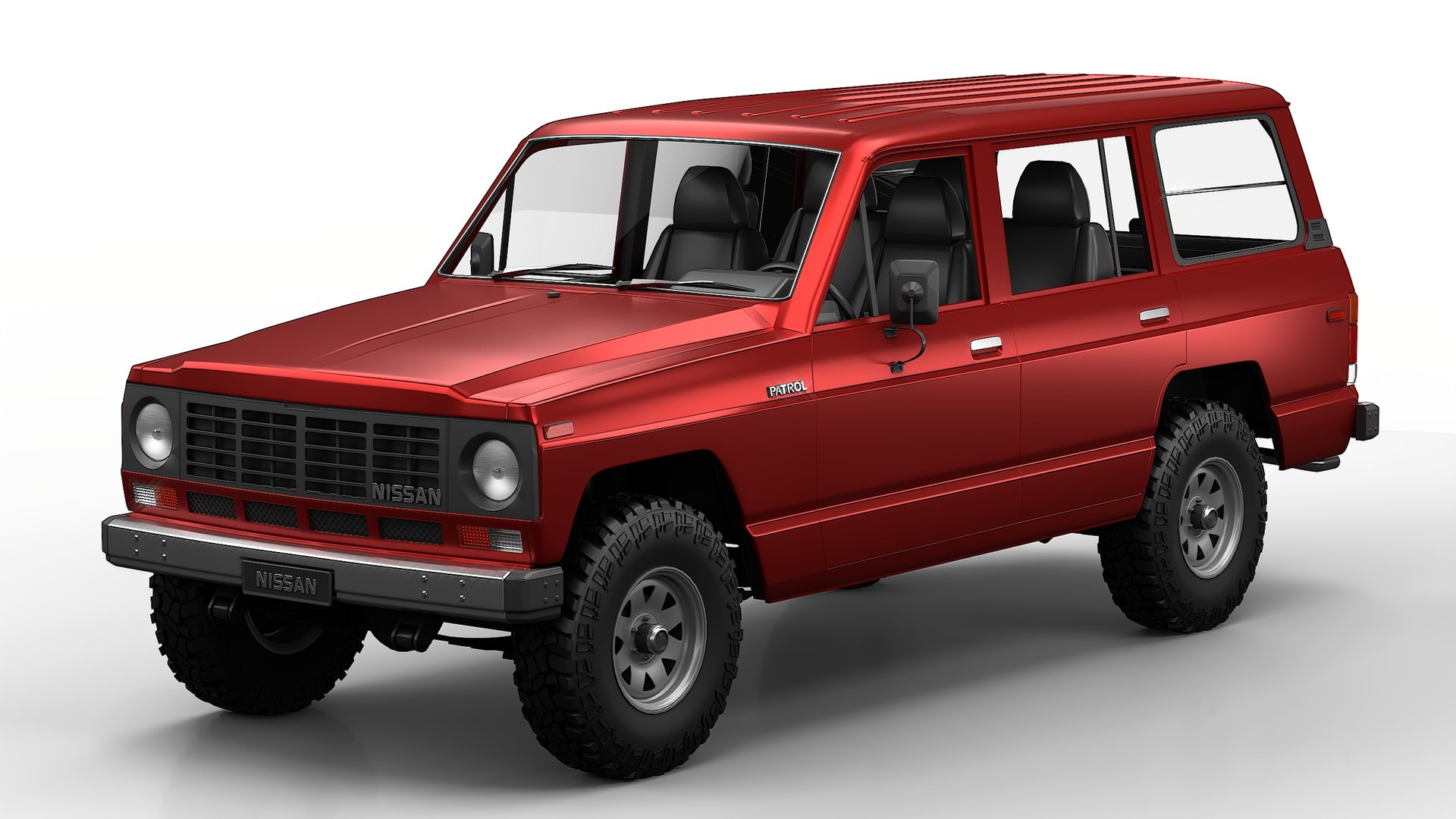1980 NIssan Patrol MQ Model - TurboSquid 1903859