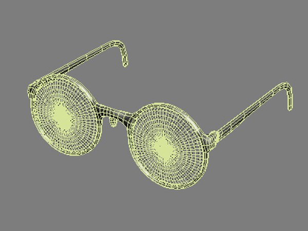 3d model glasses version
