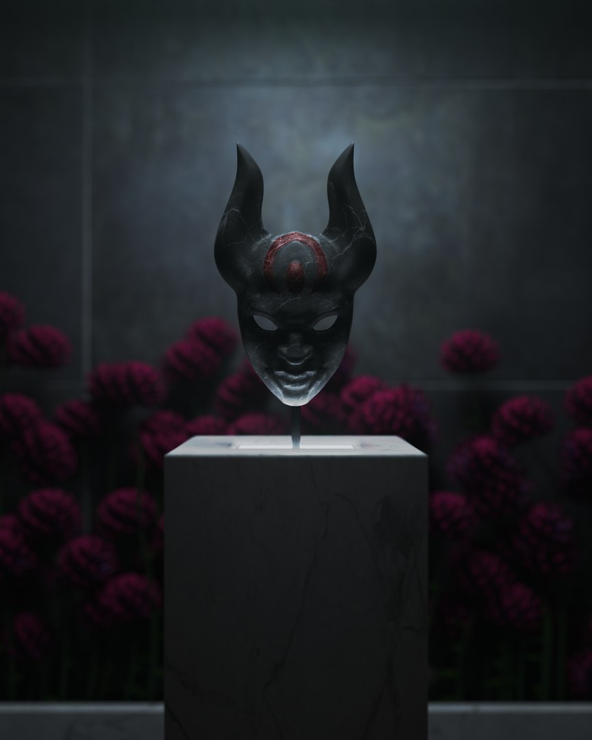 ONI MASK 3D model - TurboSquid 1981077