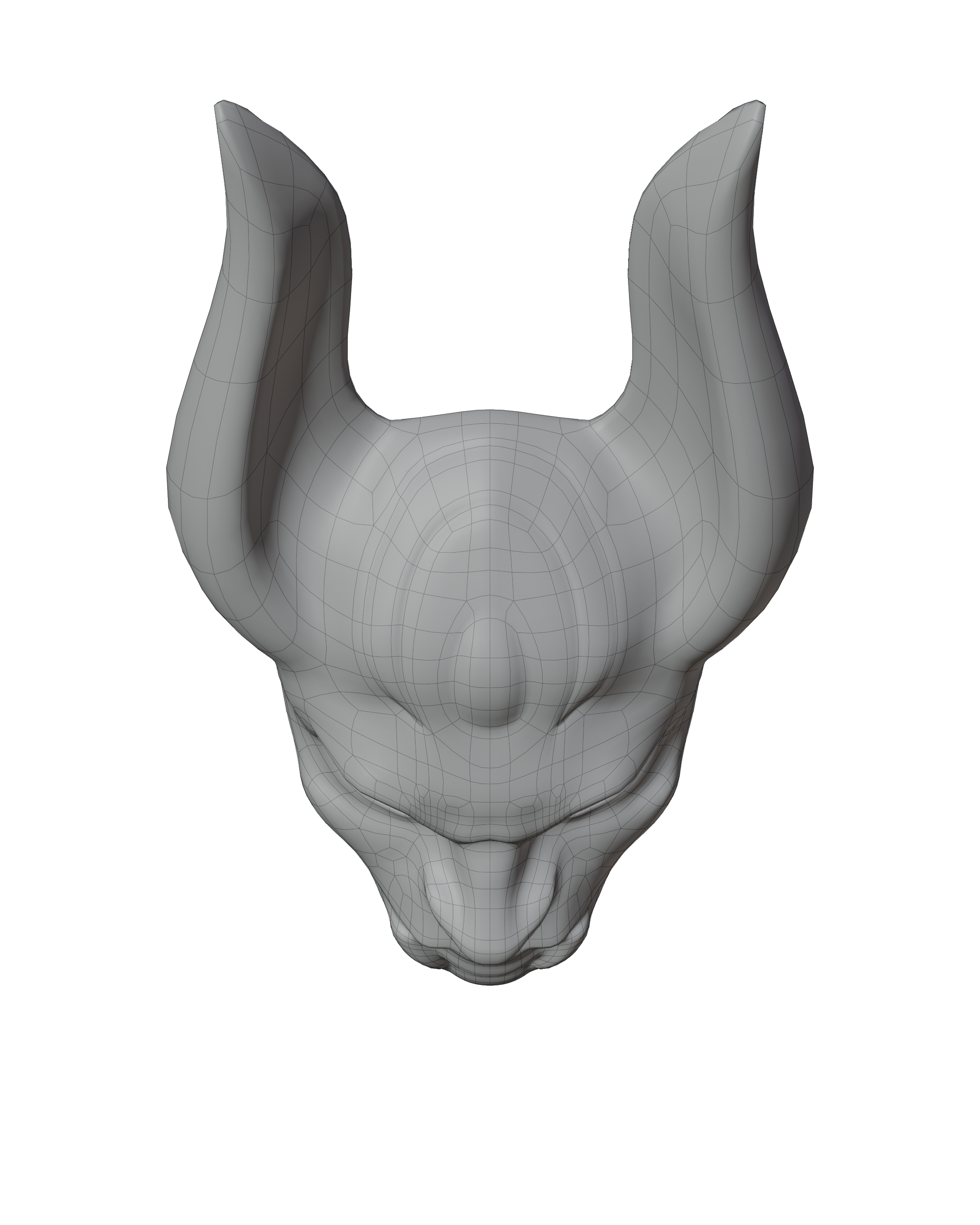 ONI MASK 3D model - TurboSquid 1981077