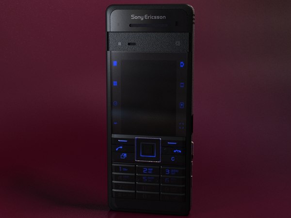 free sony ericsson c902 3d model
