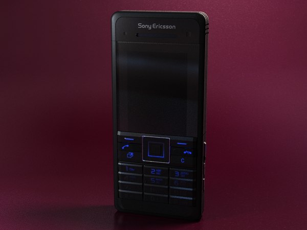 free sony ericsson c902 3d model