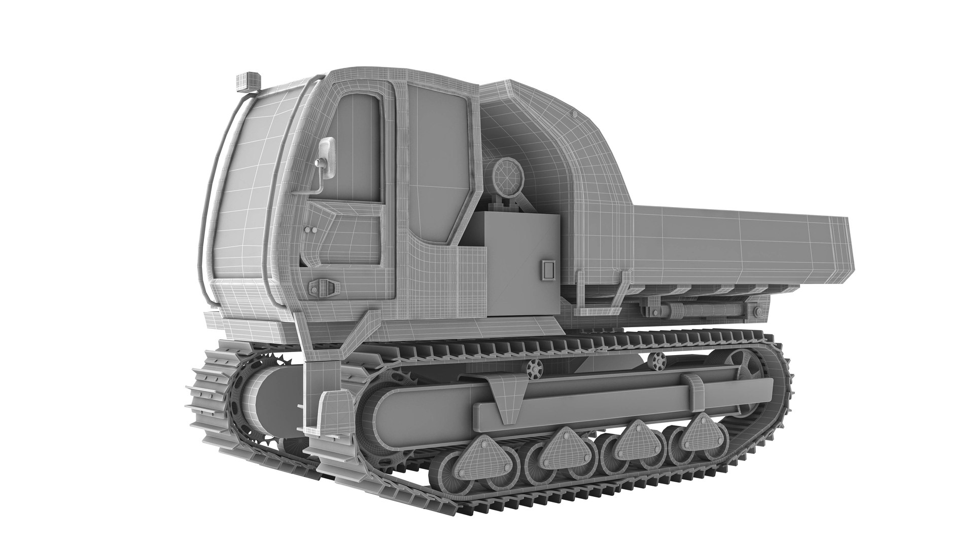 3D Crawler Carrier Model - TurboSquid 2223633