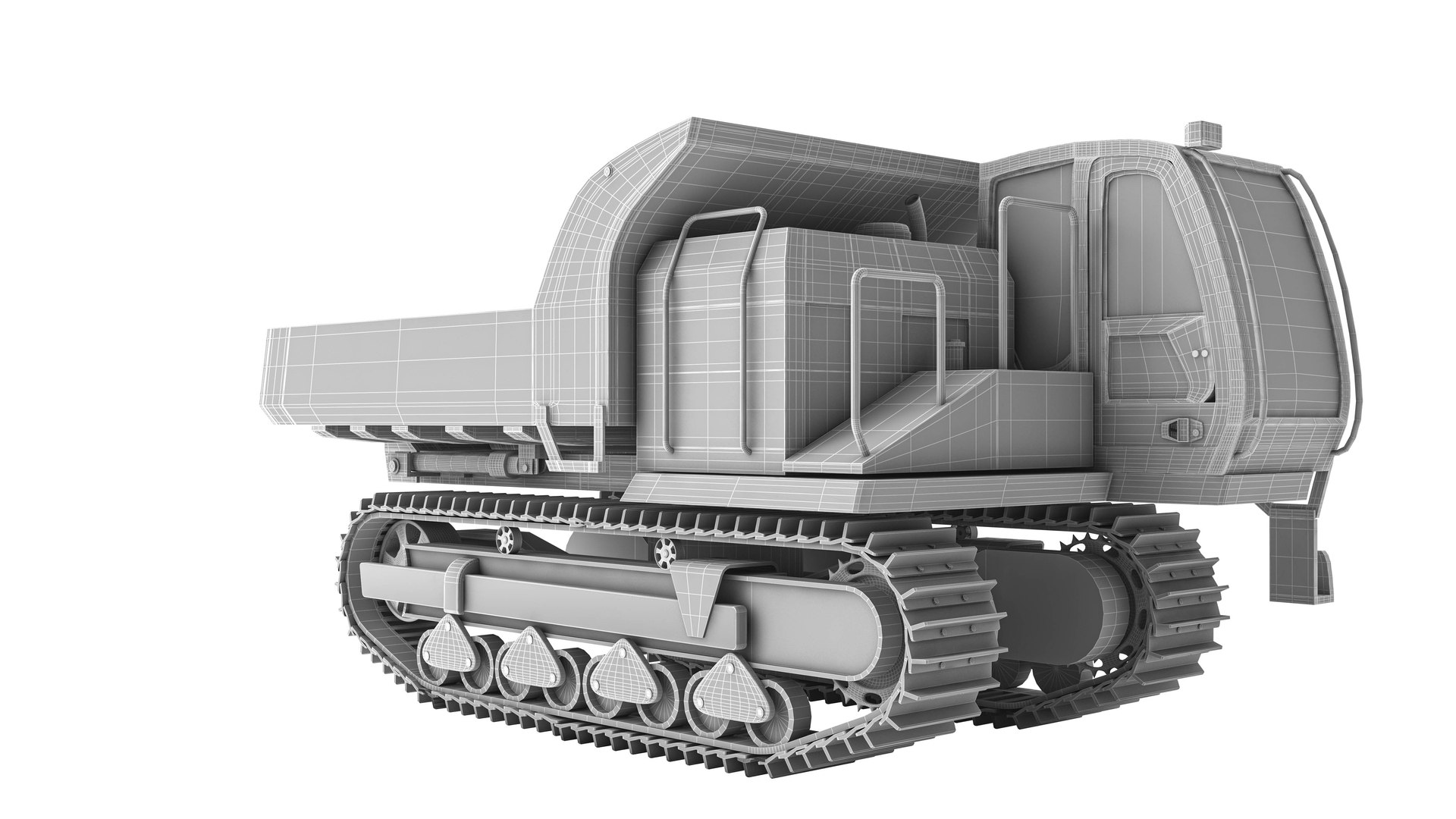 3D Crawler Carrier Model - TurboSquid 2223633