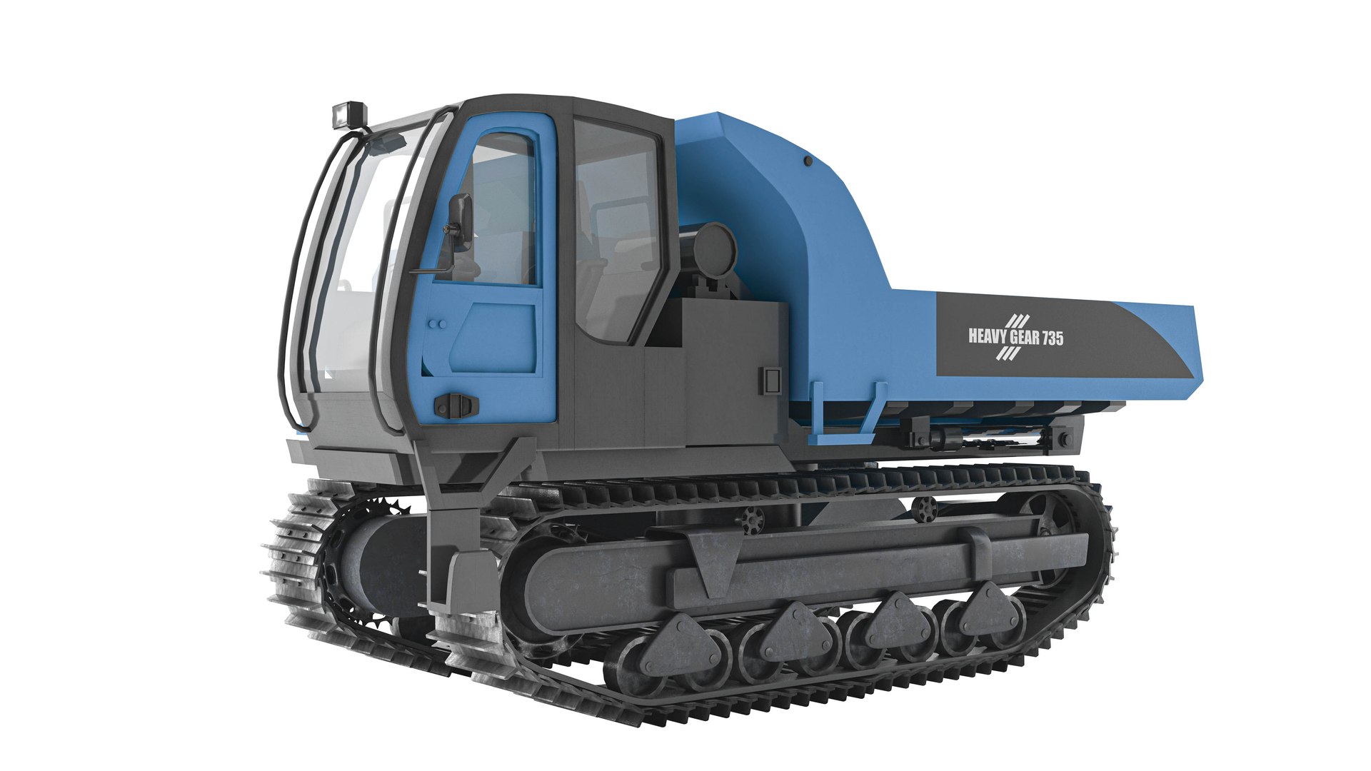 3D Crawler Carrier Model - TurboSquid 2223633