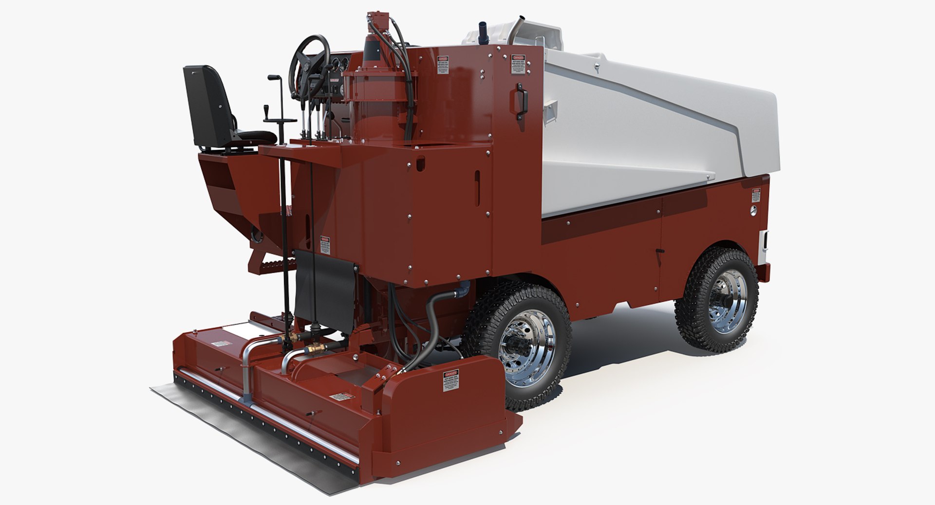 Ice resurfacing machine 3D model - TurboSquid 1264997