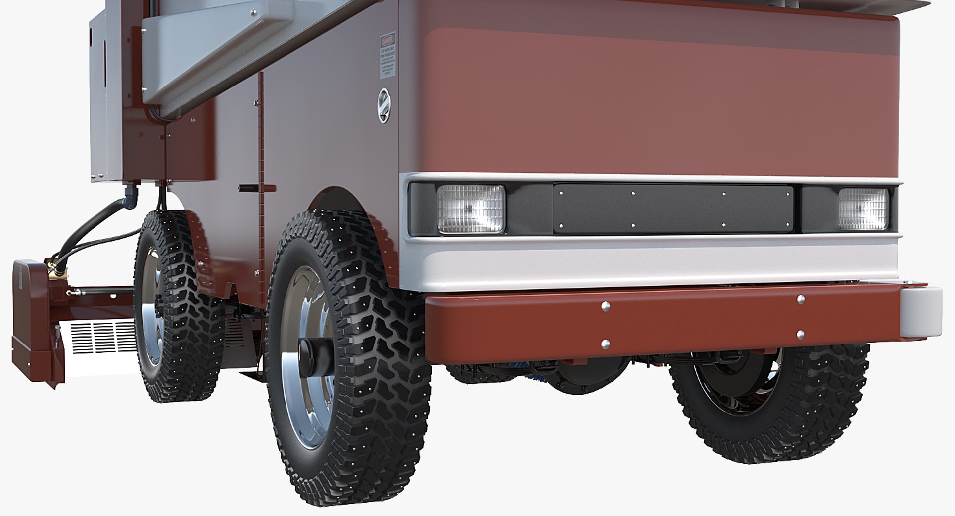 Ice resurfacing machine 3D model - TurboSquid 1264997