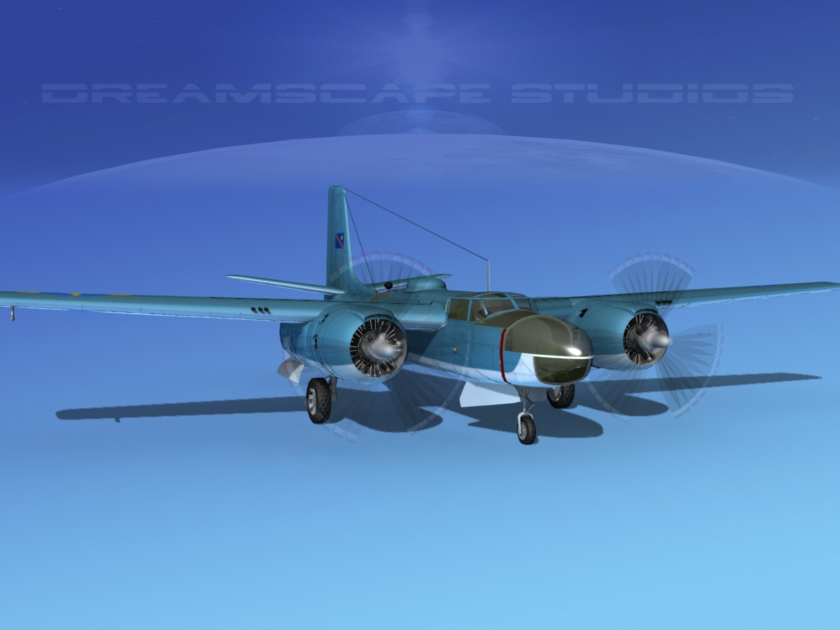 3d douglas b-26c b-26 bomber