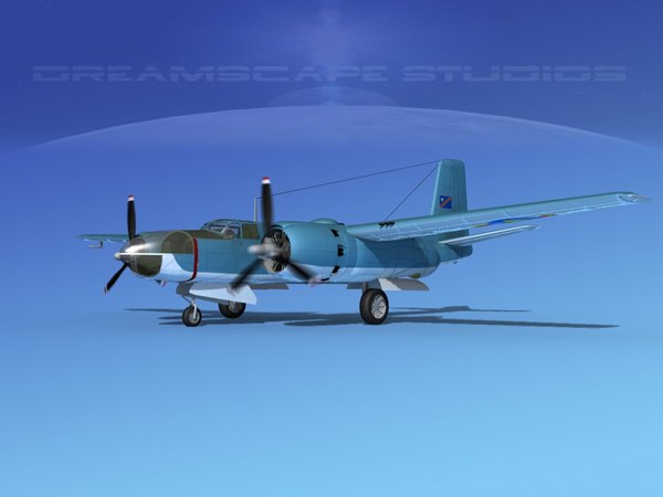 3d douglas b-26c b-26 bomber