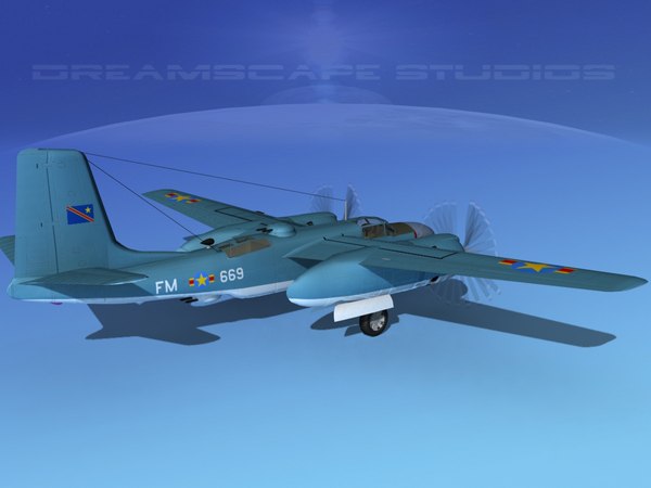 3d douglas b-26c b-26 bomber