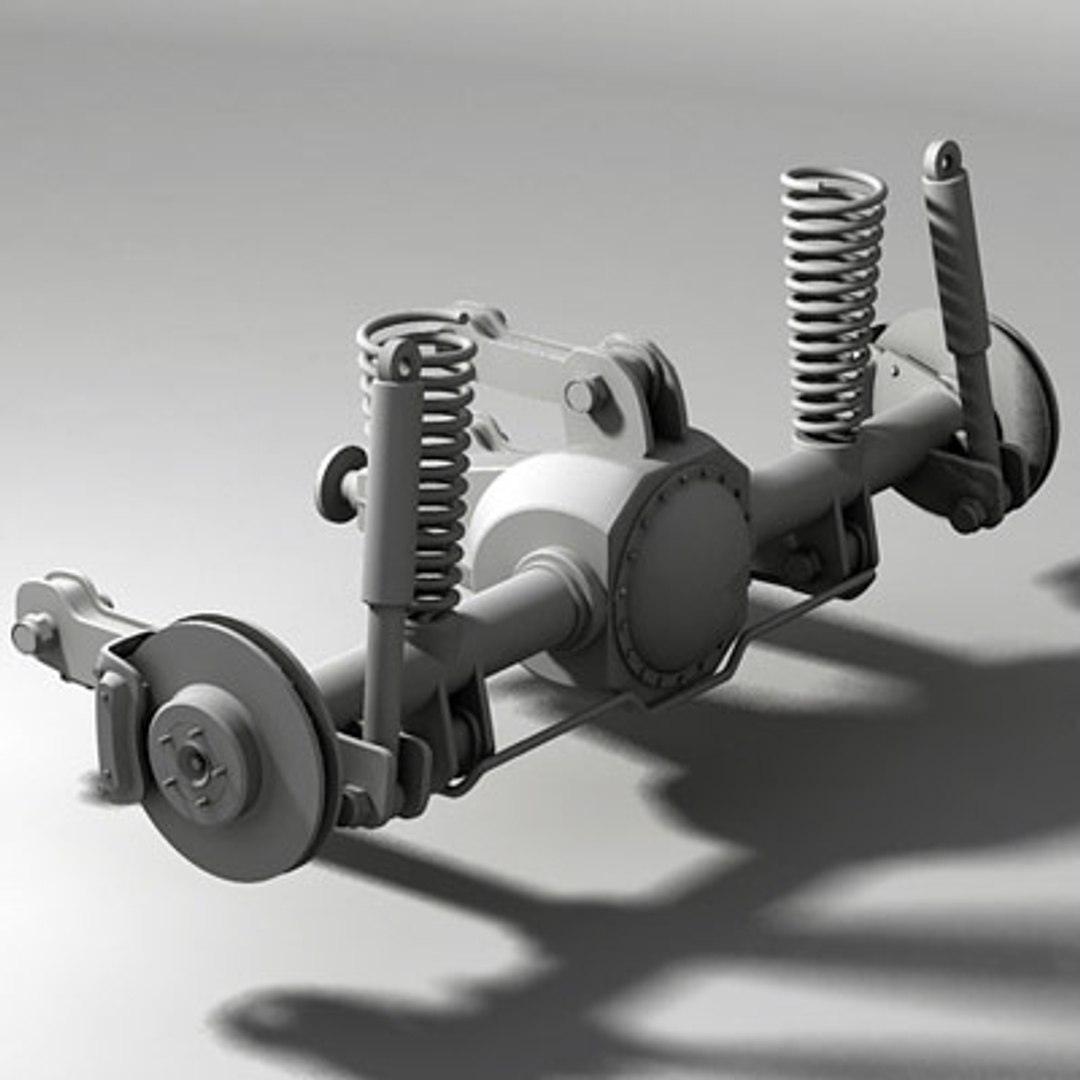 Rear Axle 3d Model