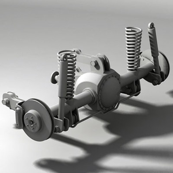 rear axle 3d model