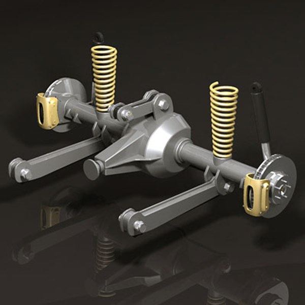rear axle 3d model