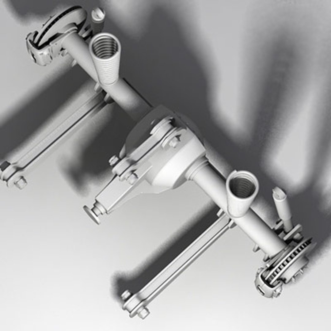 Rear Axle 3d Model