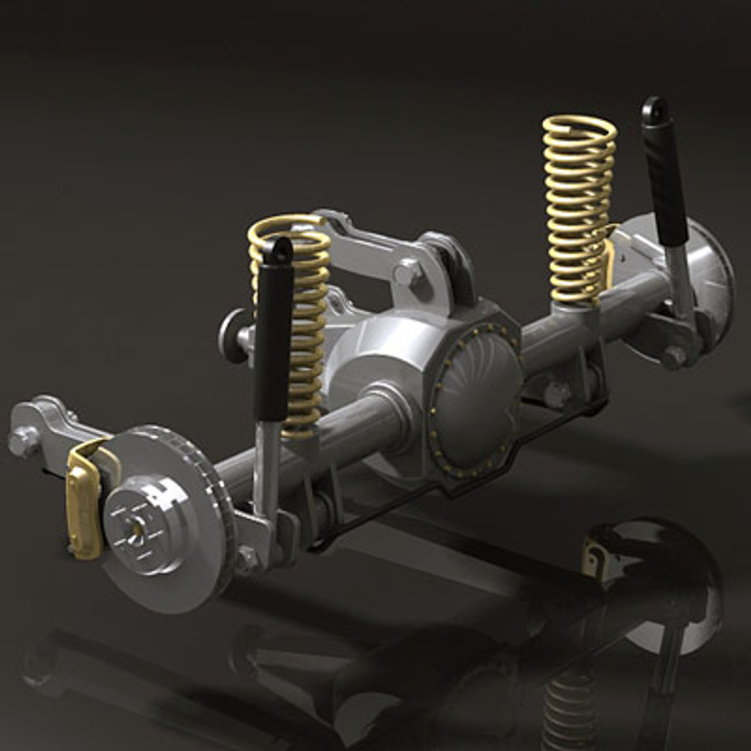 rear axle 3d model