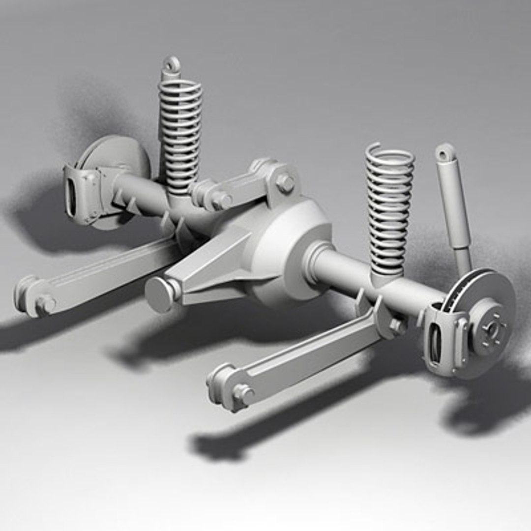 Rear Axle 3d Model