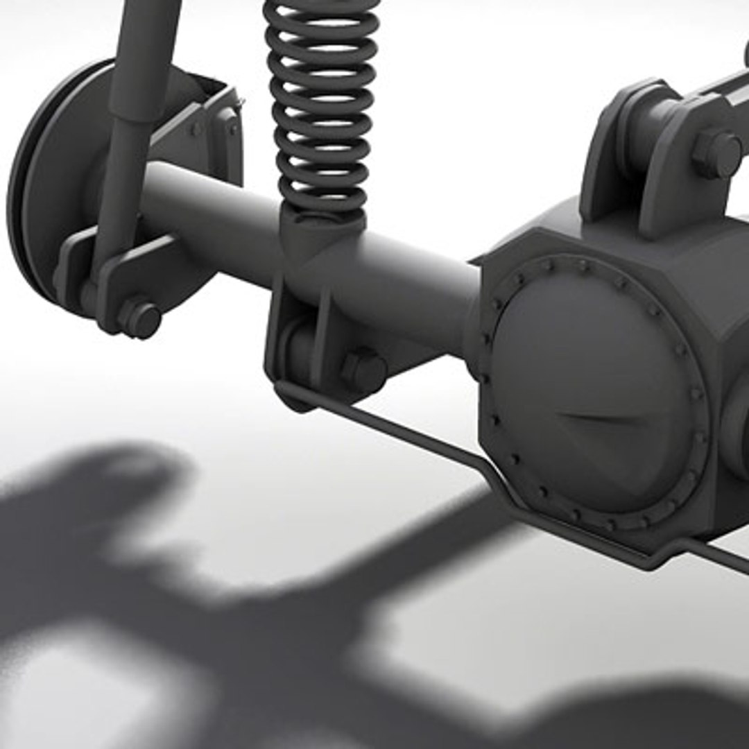 Rear Axle 3d Model