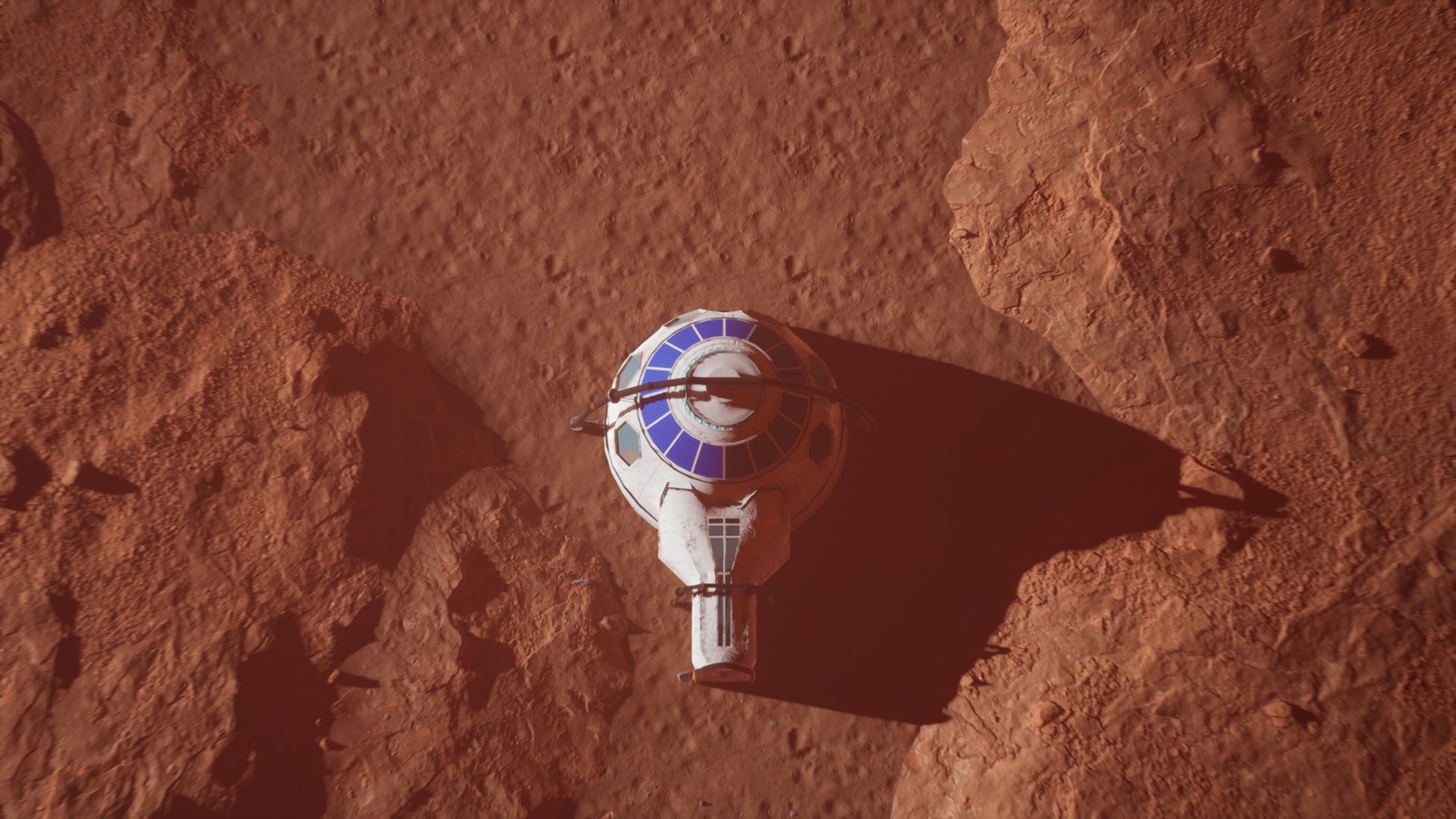 Game ready mMars colony part one futuristic space modul model - TurboSquid 2092026