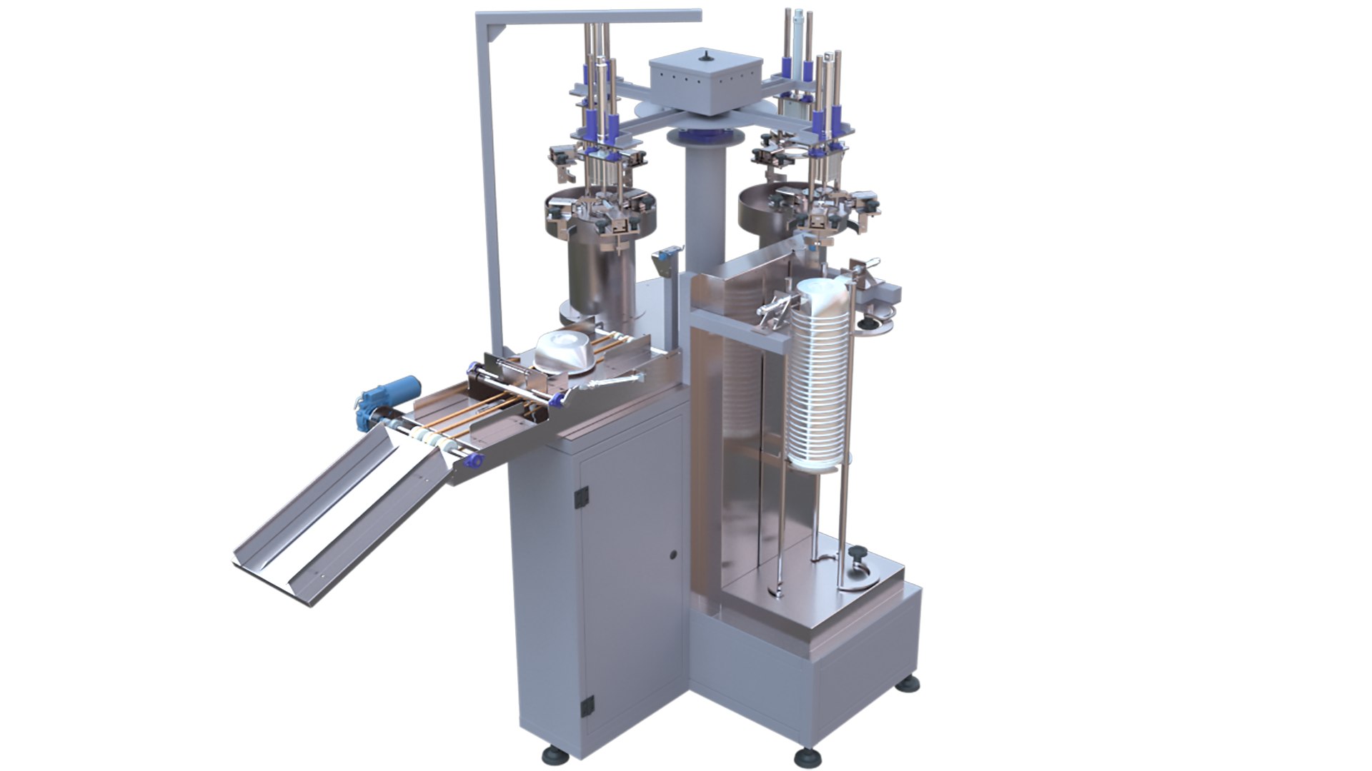 Industrial Cake Pan Cleaner 3D Model - TurboSquid 2112272