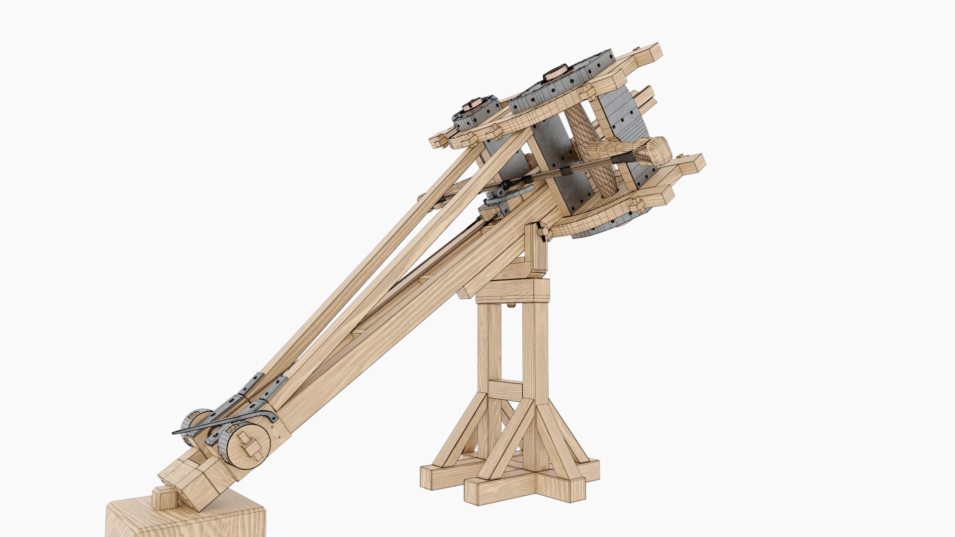 3D Roman Ballista - TurboSquid 1735029