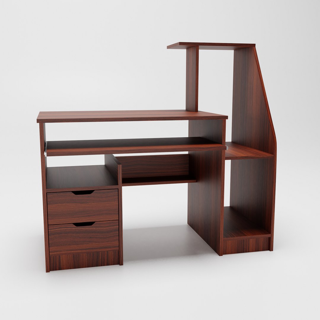 Computer table Milan 3D - TurboSquid 1756261