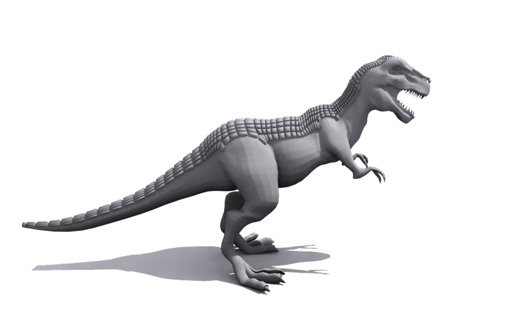 Free T-rex Character 3d Model