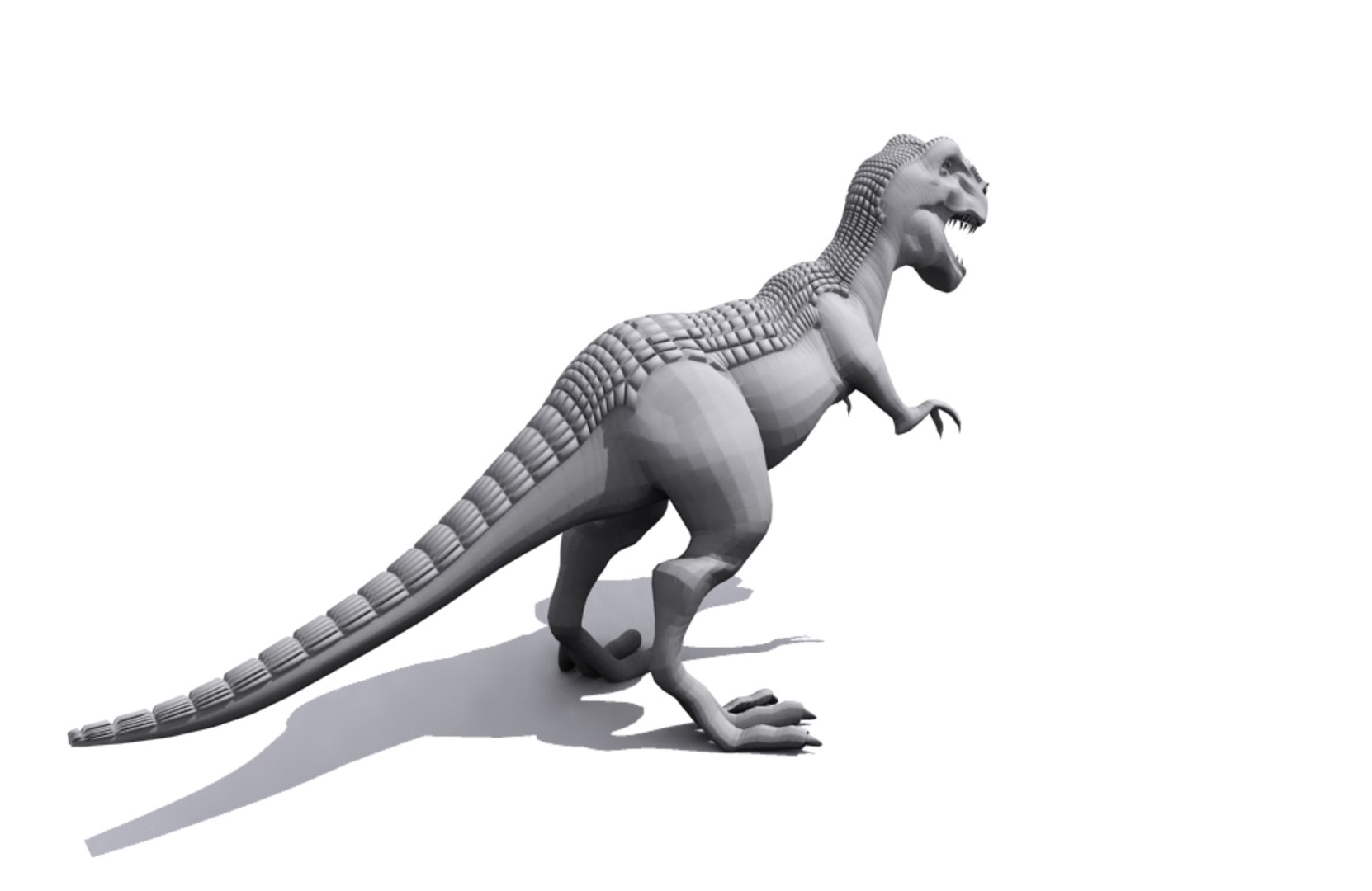 Free T-rex Character 3d Model