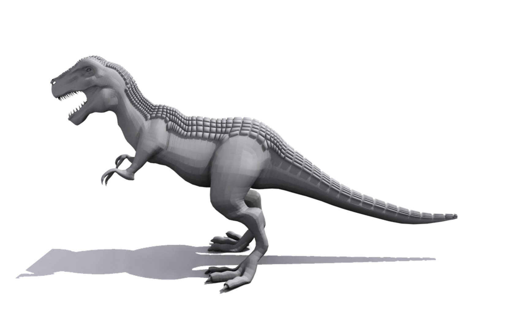 Free T-rex Character 3d Model