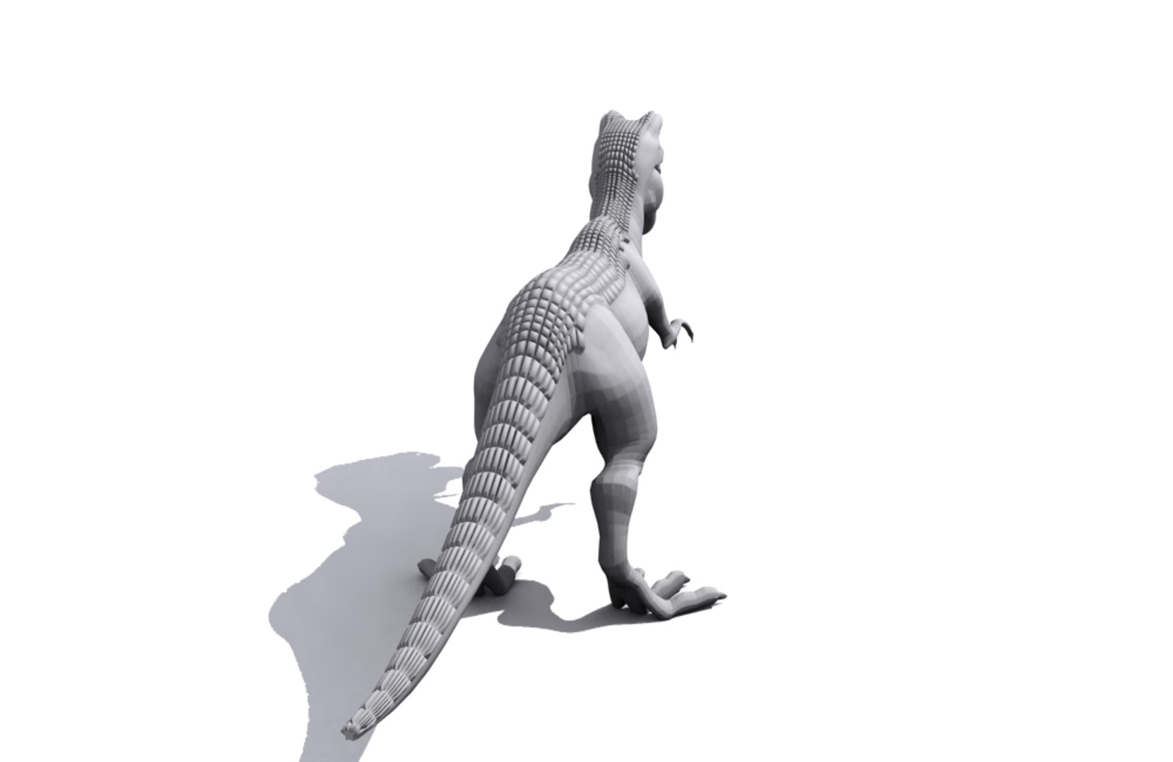 Free T-rex Character 3d Model