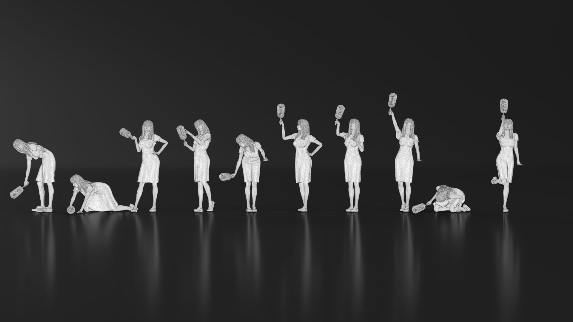 HD People 05 Cleaning Model - TurboSquid 1882786