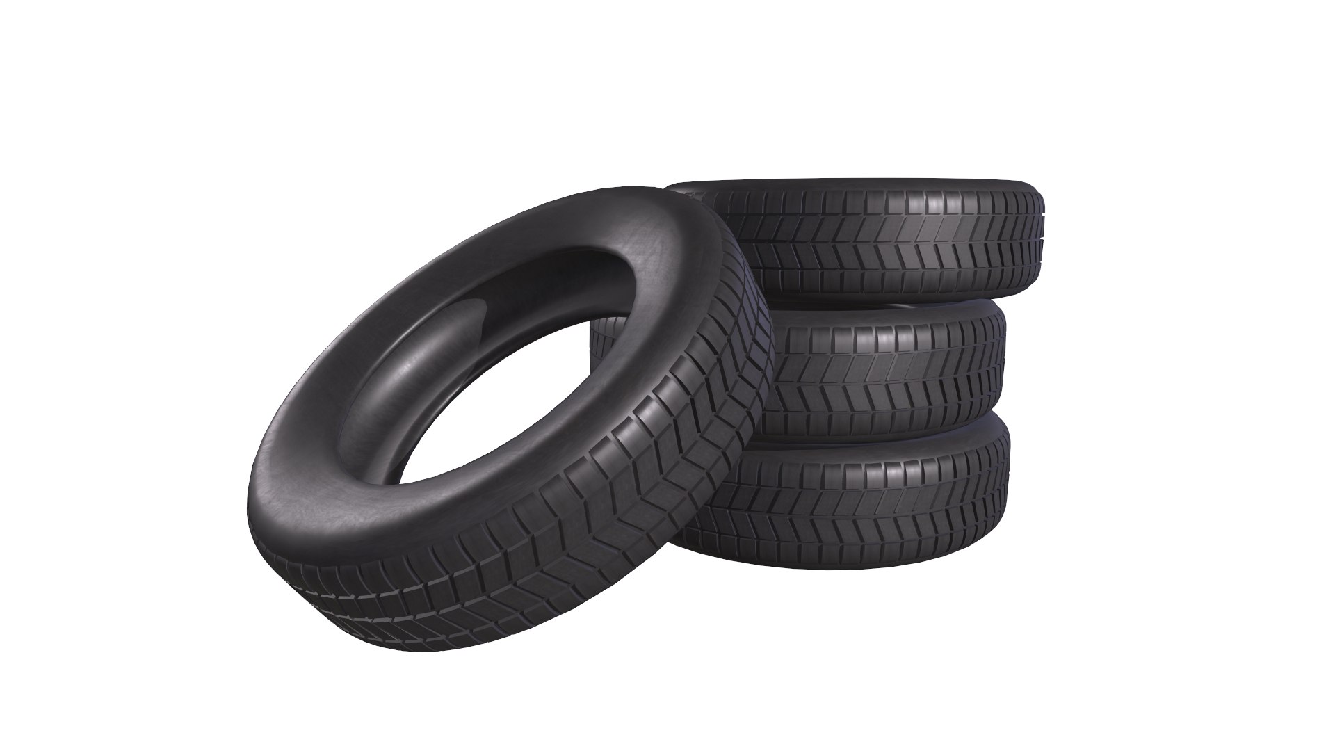 3D Car Tire Model - TurboSquid 1783081