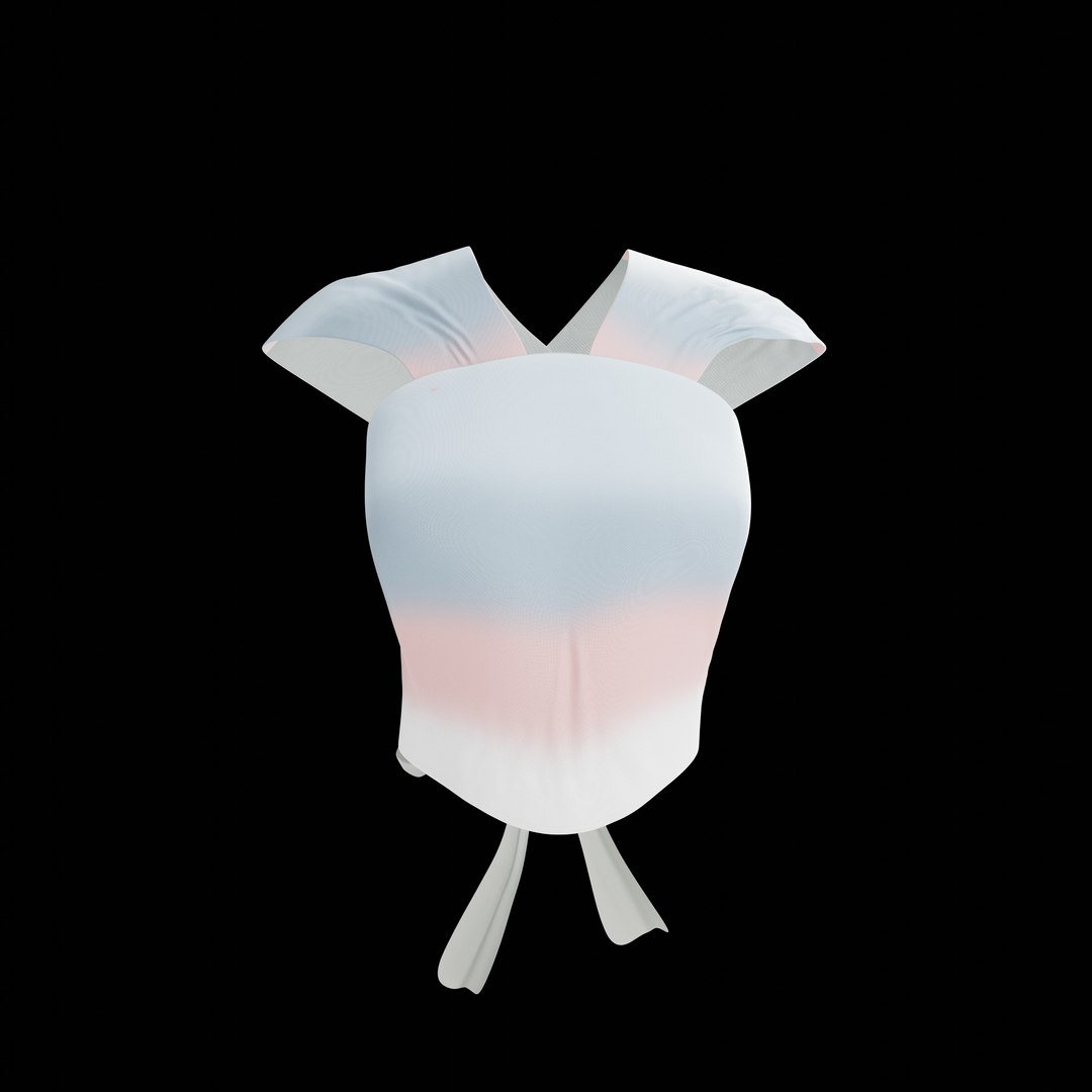 3D Baby Wrap Cloth - Baby Carrier - Ready To Render File In Blender And ...