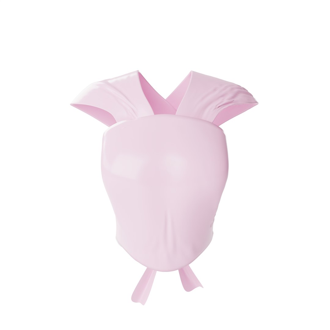 3D Baby Wrap Cloth - Baby Carrier - Ready To Render File In Blender And ...