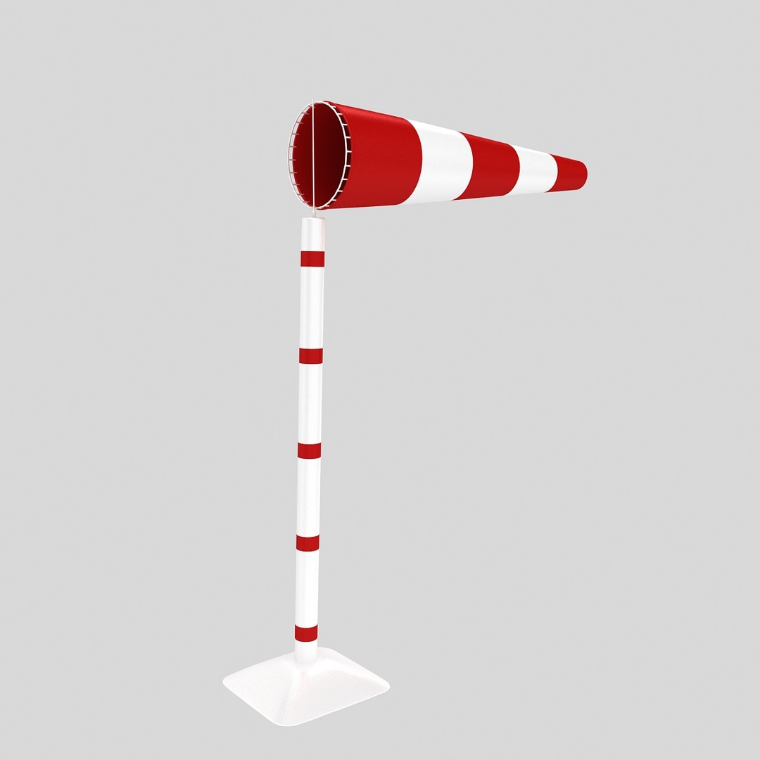 3D Windsock Wind Sock Model - TurboSquid 1344010