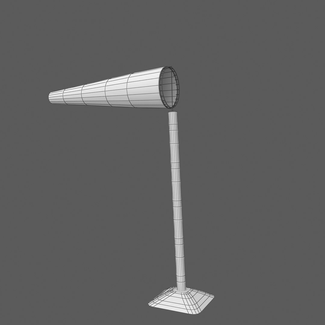 3D Windsock Wind Sock Model - TurboSquid 1344010