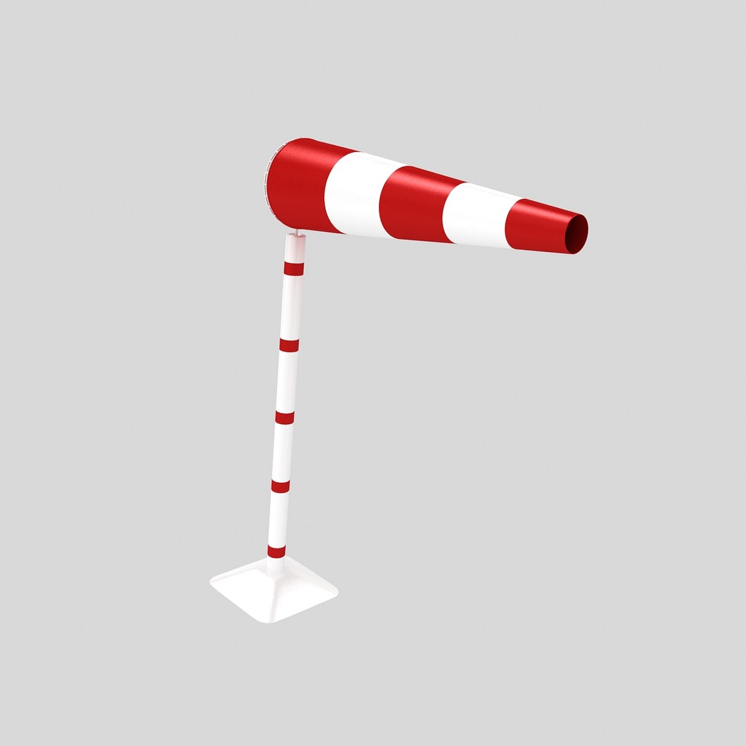 3D Windsock Wind Sock Model - TurboSquid 1344010