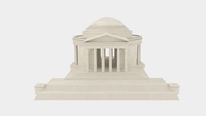 3D Jefferson Memorial Models - Browse & Download Formats - TurboSquid