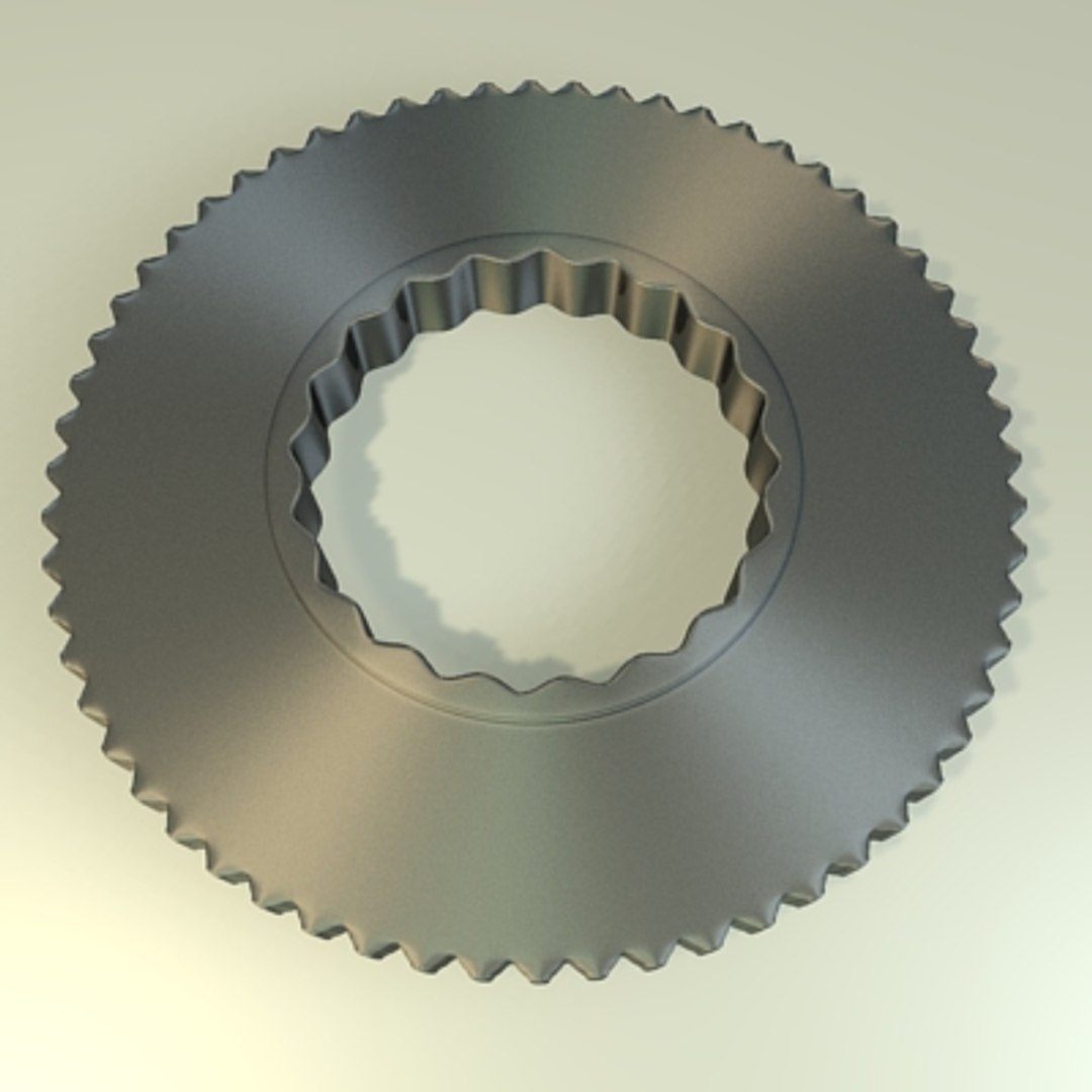 Gear Wheels 3d Model