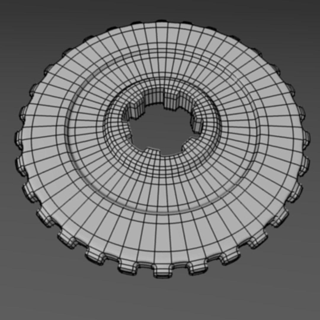 Gear Wheels 3d Model