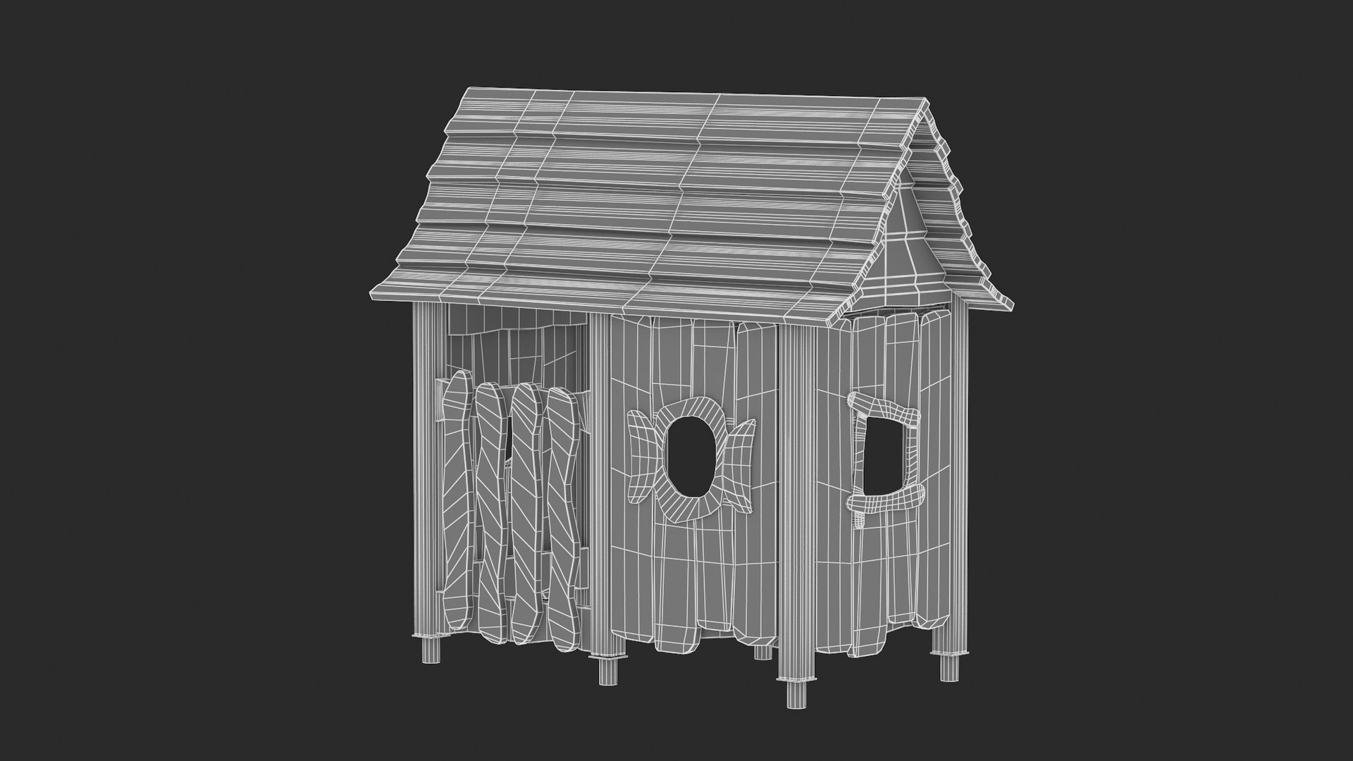 3D Model Lappset Forest House - TurboSquid 1765779