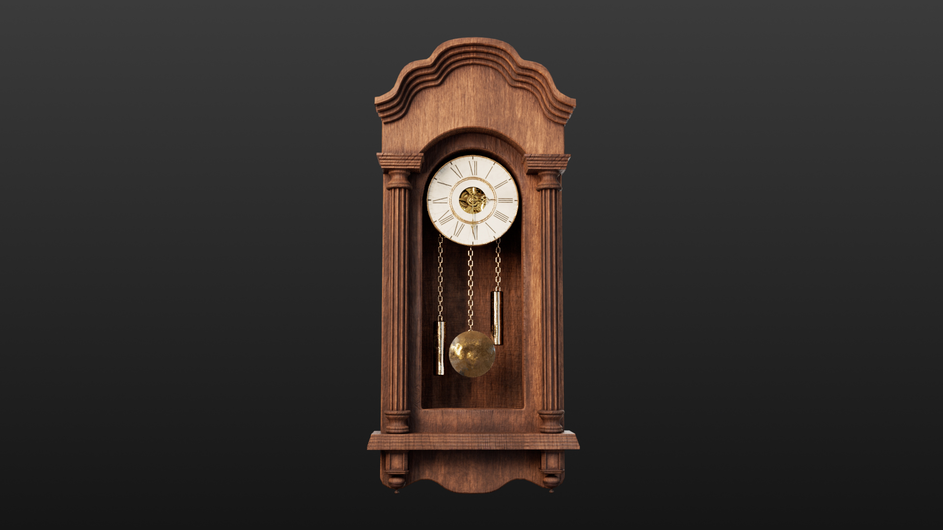 Old clock model - TurboSquid 1833264