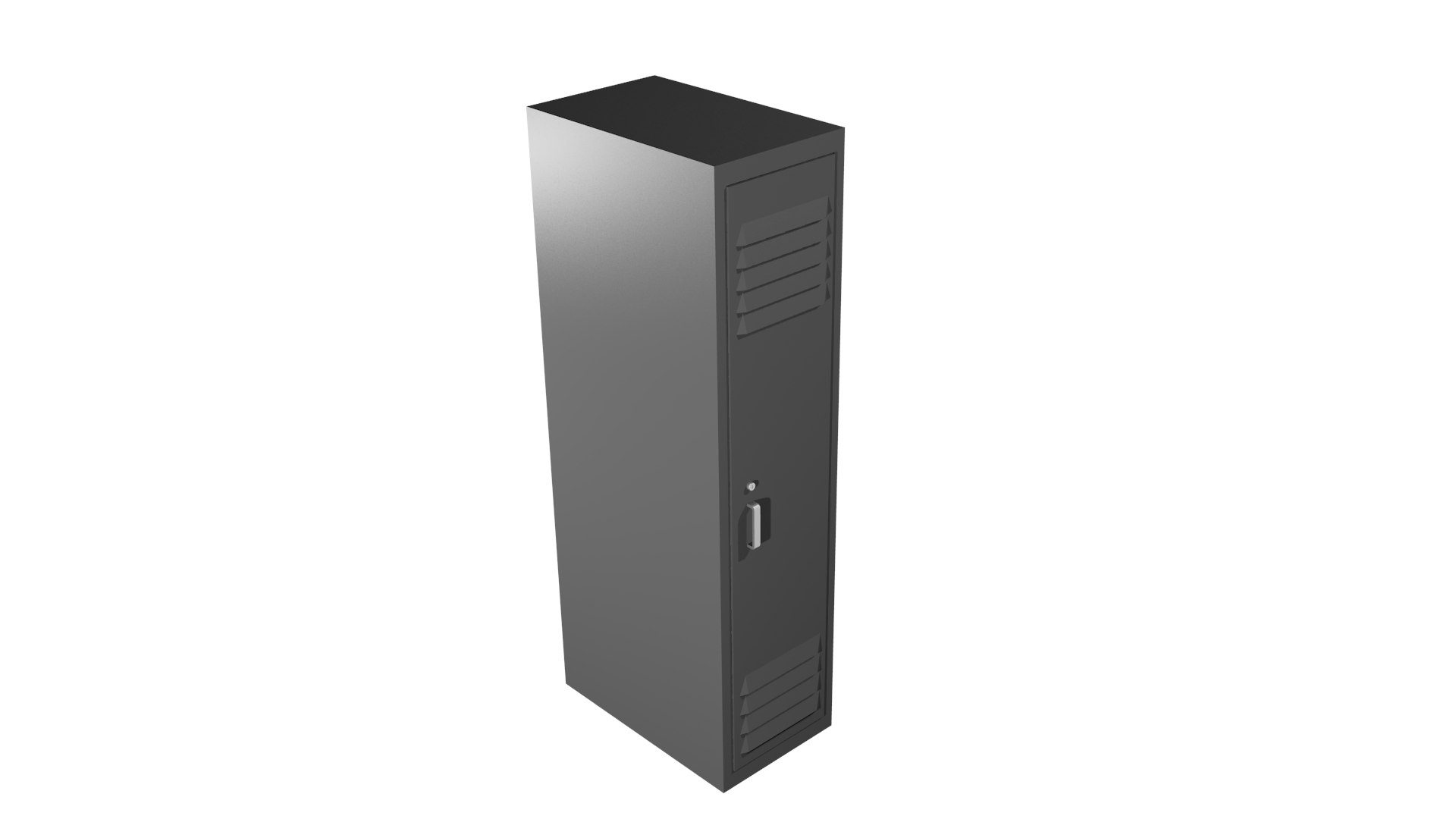3d model of locker