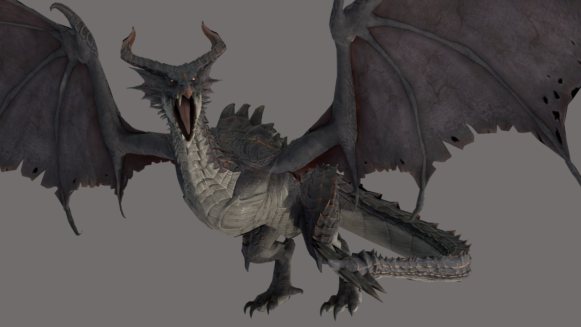 3D Dragon Rigged - TurboSquid 2089511